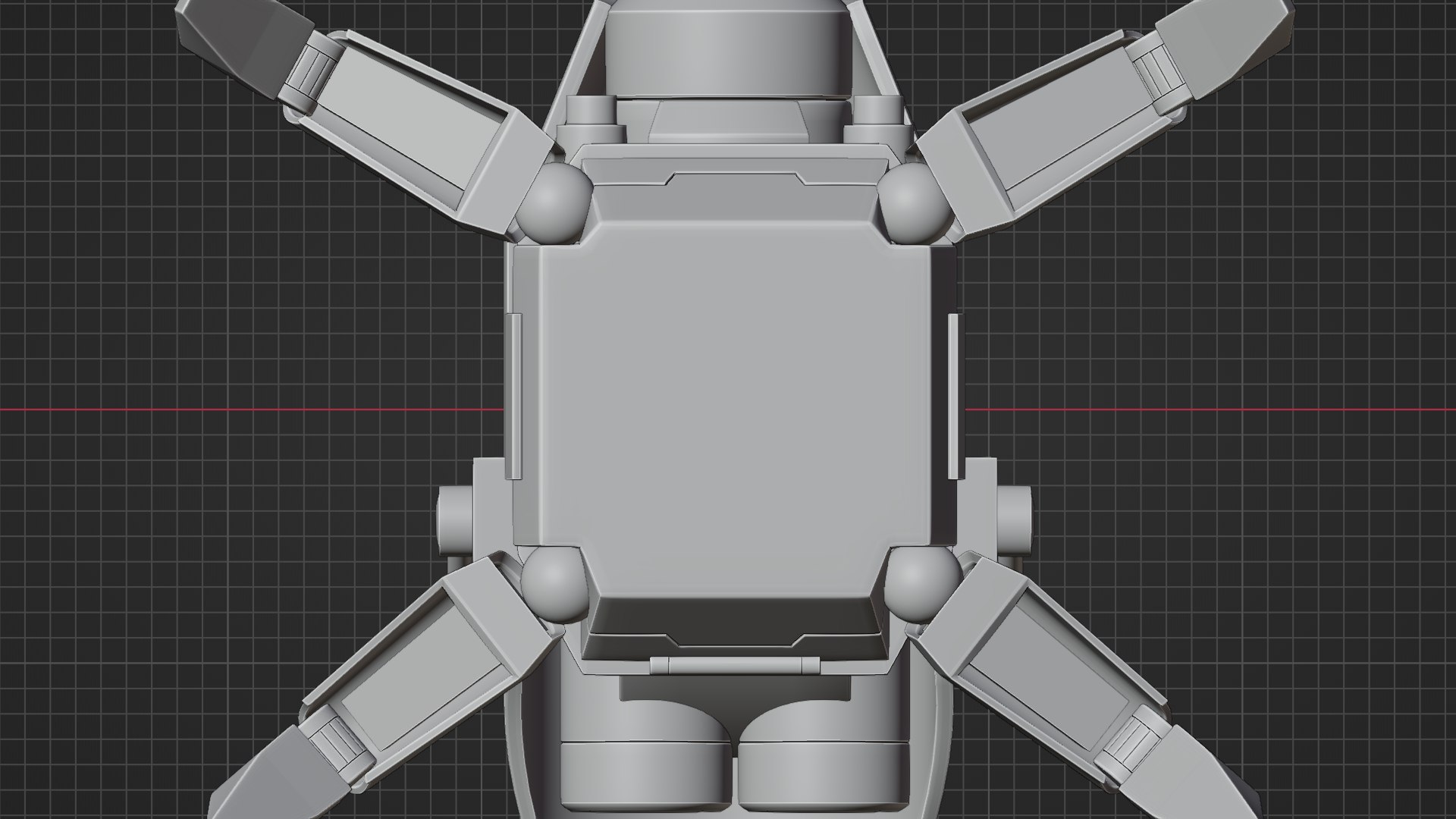 3D 3d Sci-fi Robot - TurboSquid 2102998