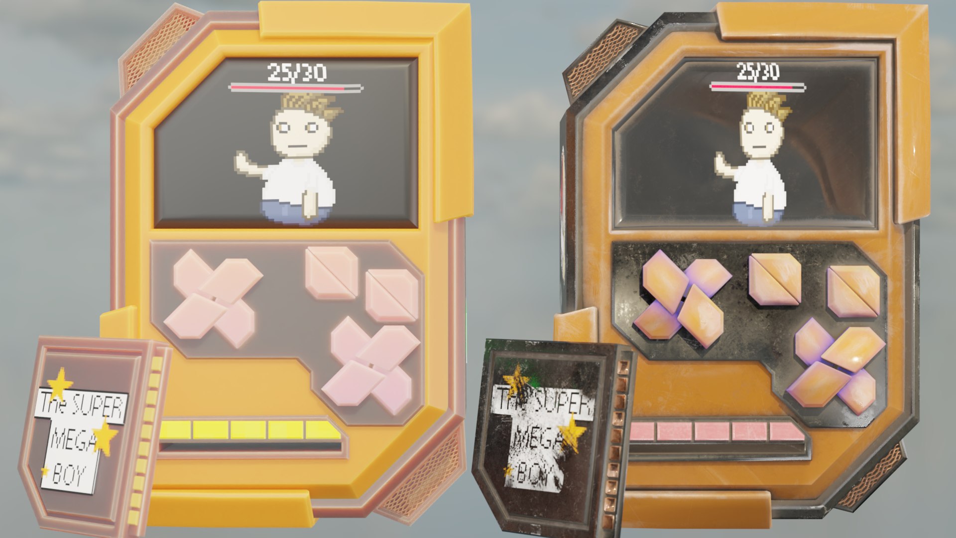 Free Handle Game Console 3D - TurboSquid 2039212