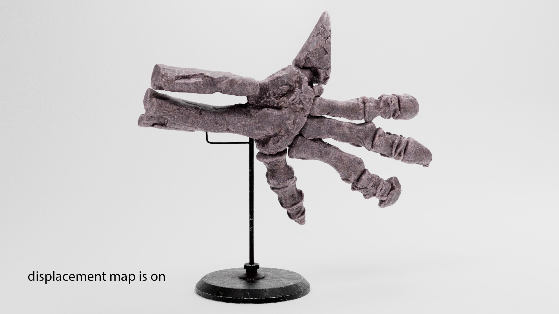 iguanodon hand skeleton