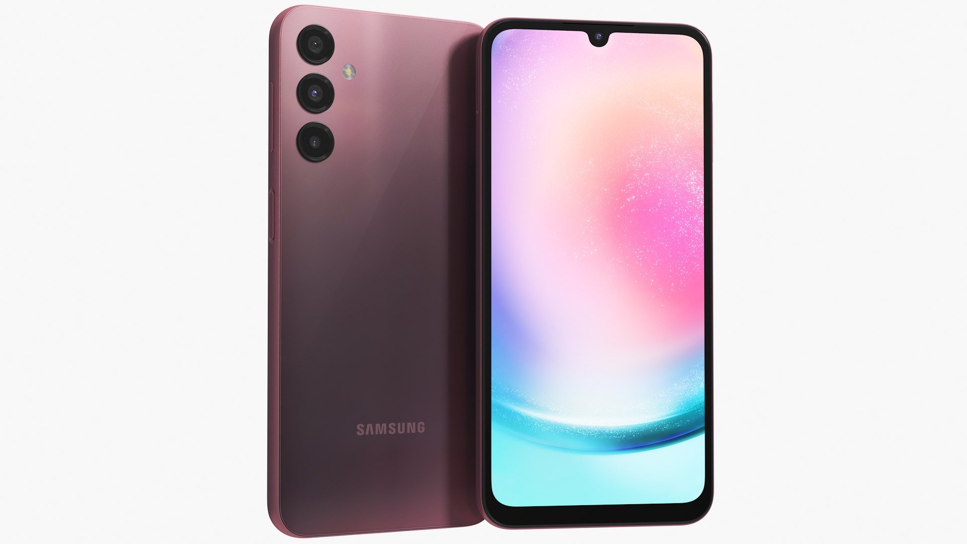 Samsung Galaxy A24 4G Red model - TurboSquid 2068206