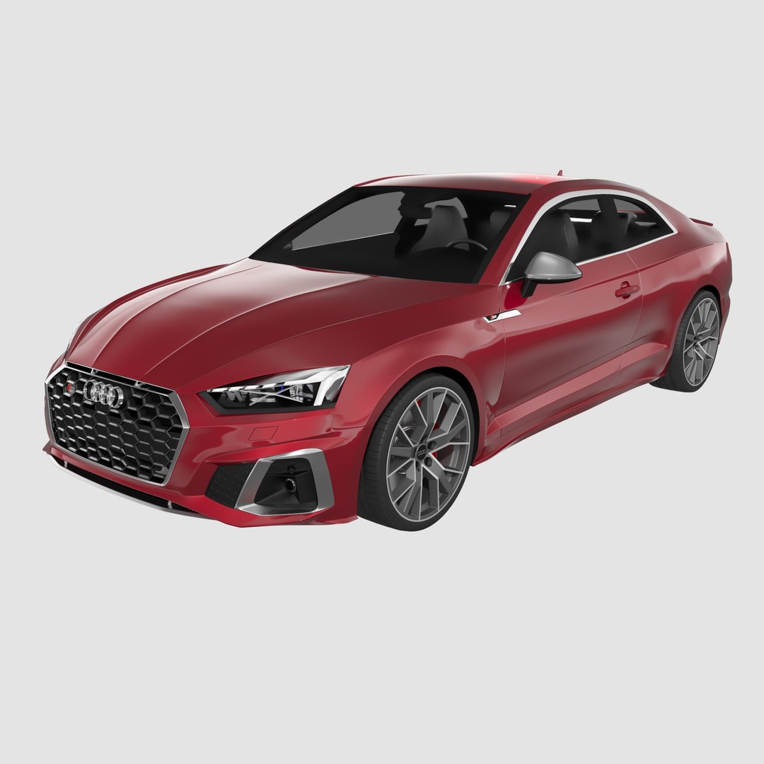 3D Audi S5 Coupe TDI 2020 Model - TurboSquid 1987293