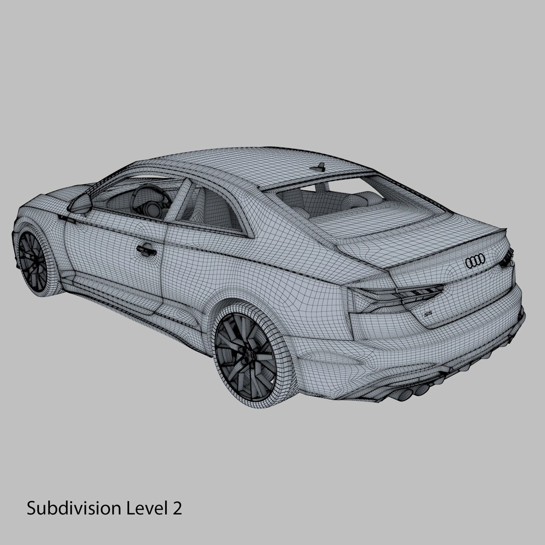 3D Audi S5 Coupe TDI 2020 Model - TurboSquid 1987293