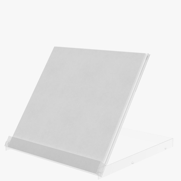 Desktop calendar acrylic case 3D - TurboSquid 1745967