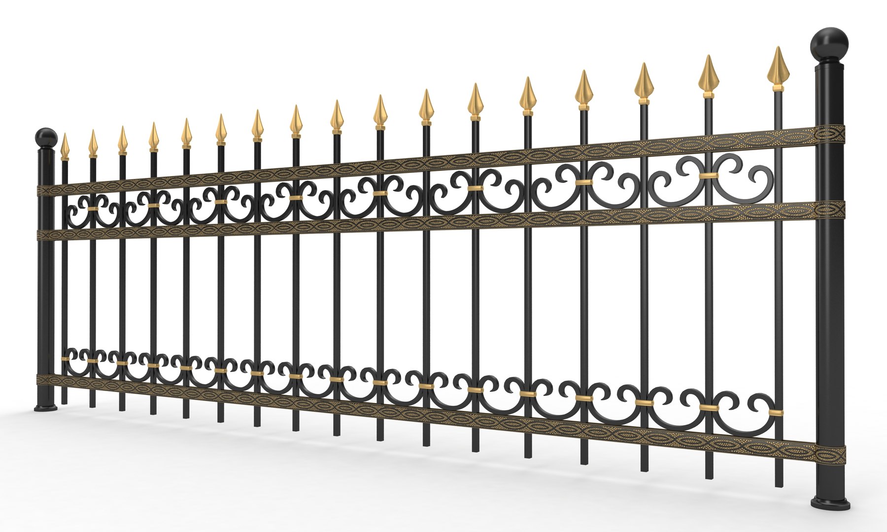 Max Forged Fence Metal