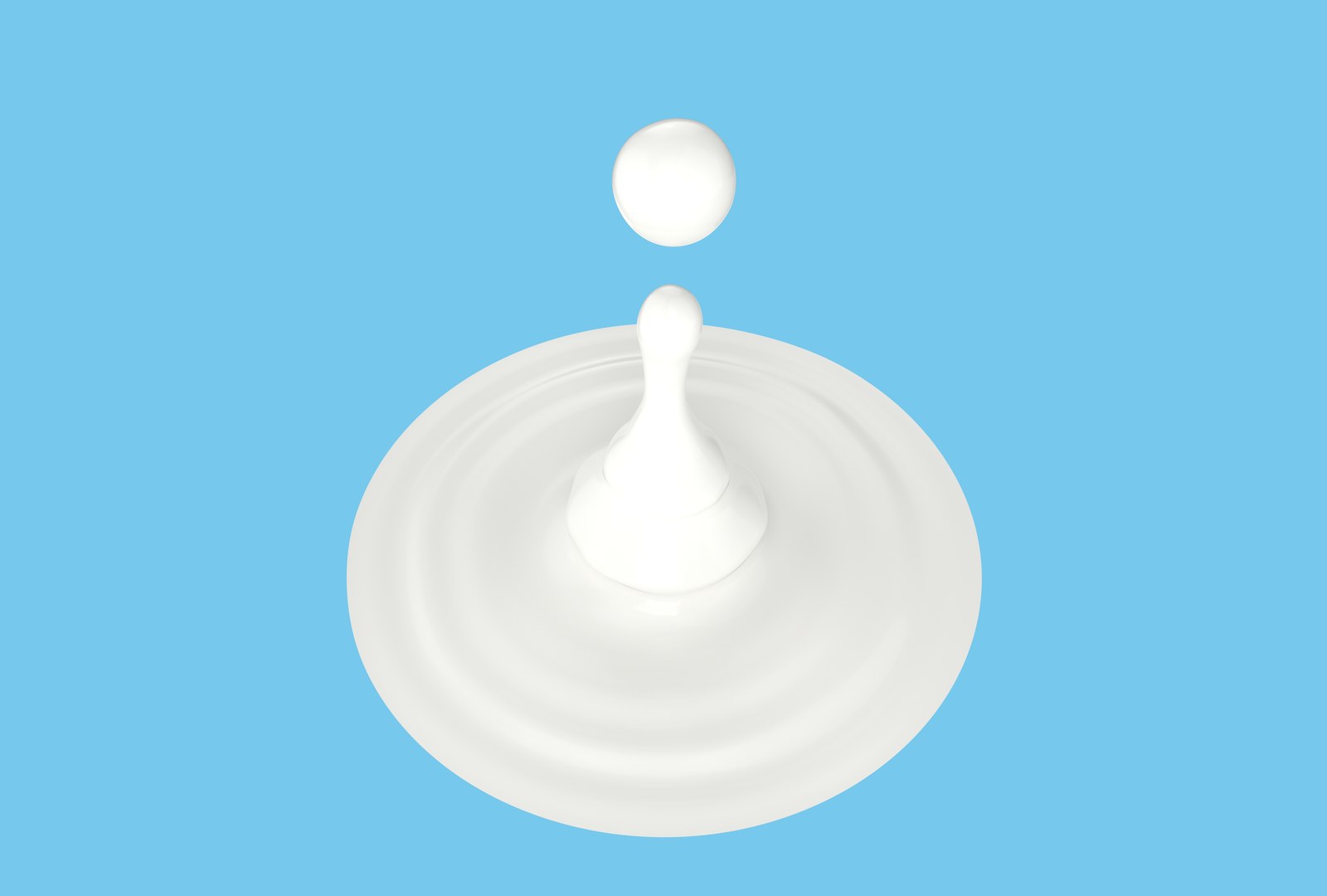 Milk Drop 3D - TurboSquid 1762751