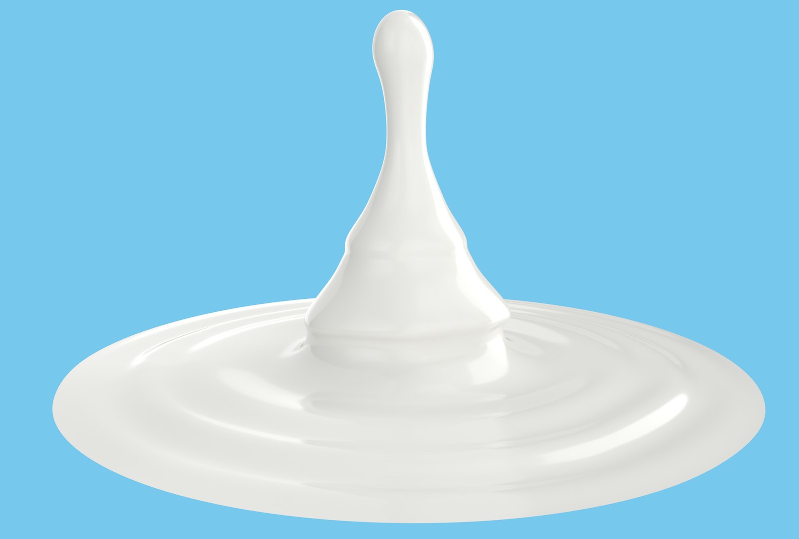 Milk Drop 3D - TurboSquid 1762751