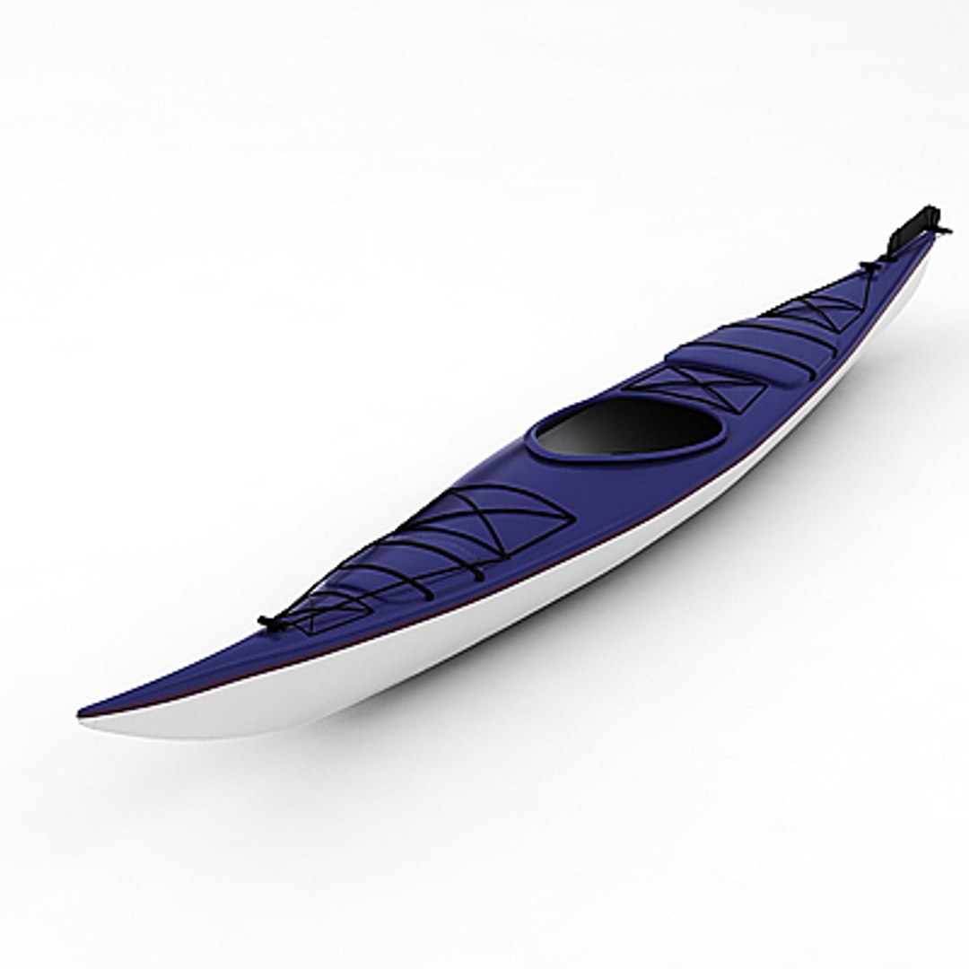 Modern Kayak Boat Canoes 3d Max