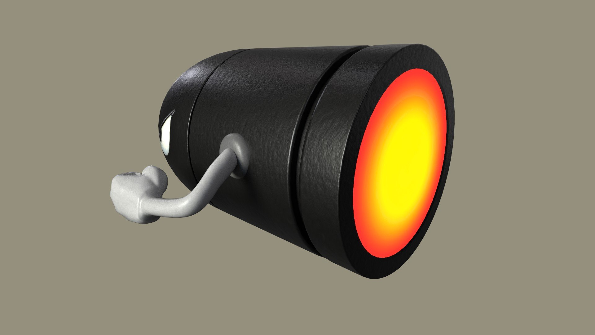 Super Mario Bullet Bill Model - TurboSquid 1265257