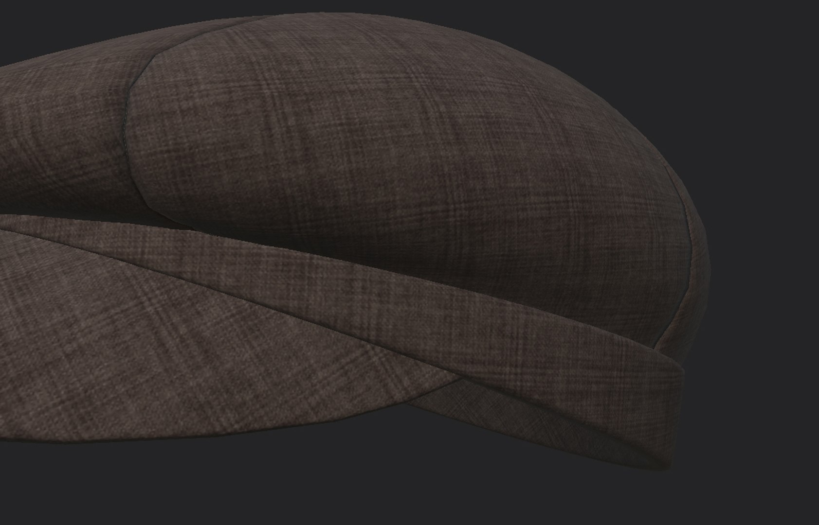 3D Model Gatsby Cap - TurboSquid 1430483