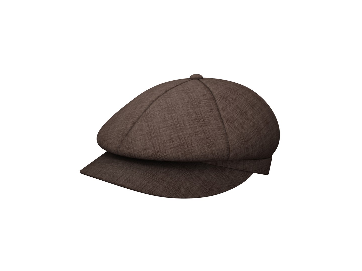 3D Model Gatsby Cap - TurboSquid 1430483