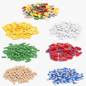 Pill 3D Models for Download | TurboSquid