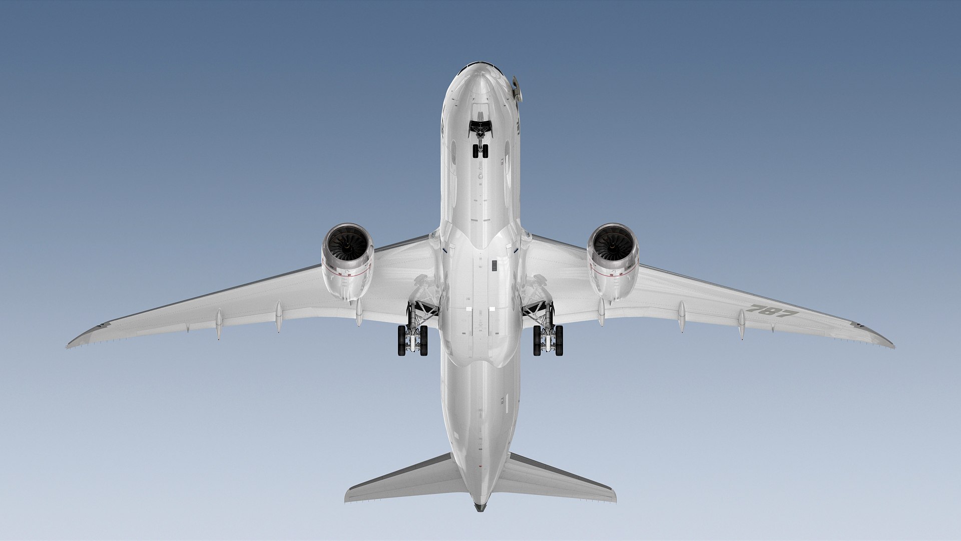 3d Model Boeing 787-9 Dreamliner Plane