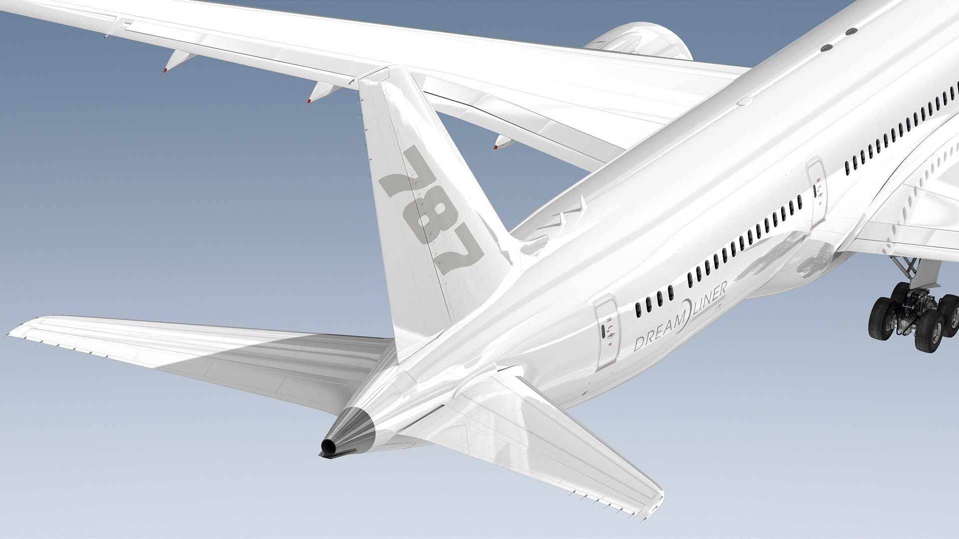 3d Model Boeing 787-9 Dreamliner Plane