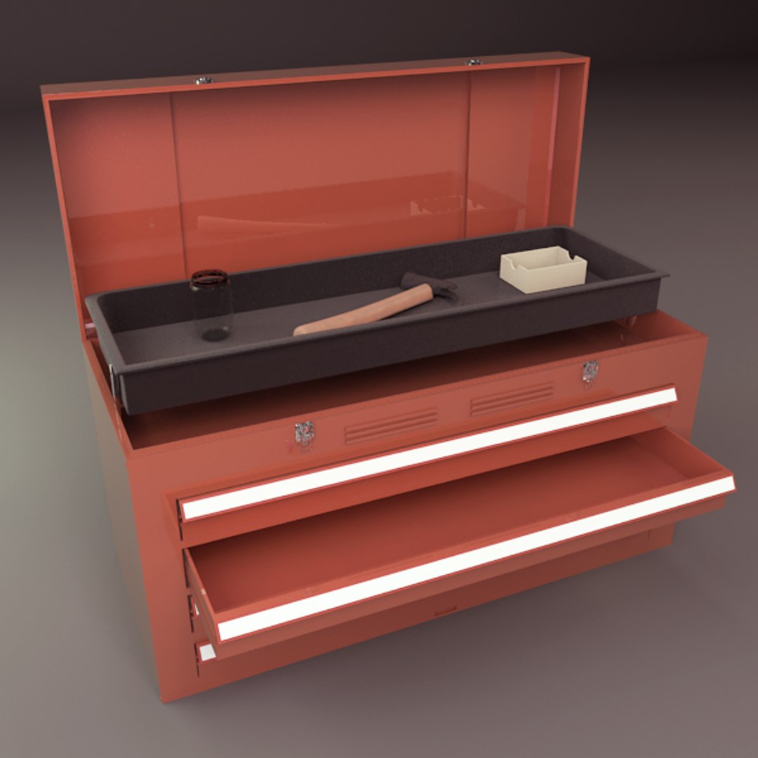 3d Mechanic Toolbox Model