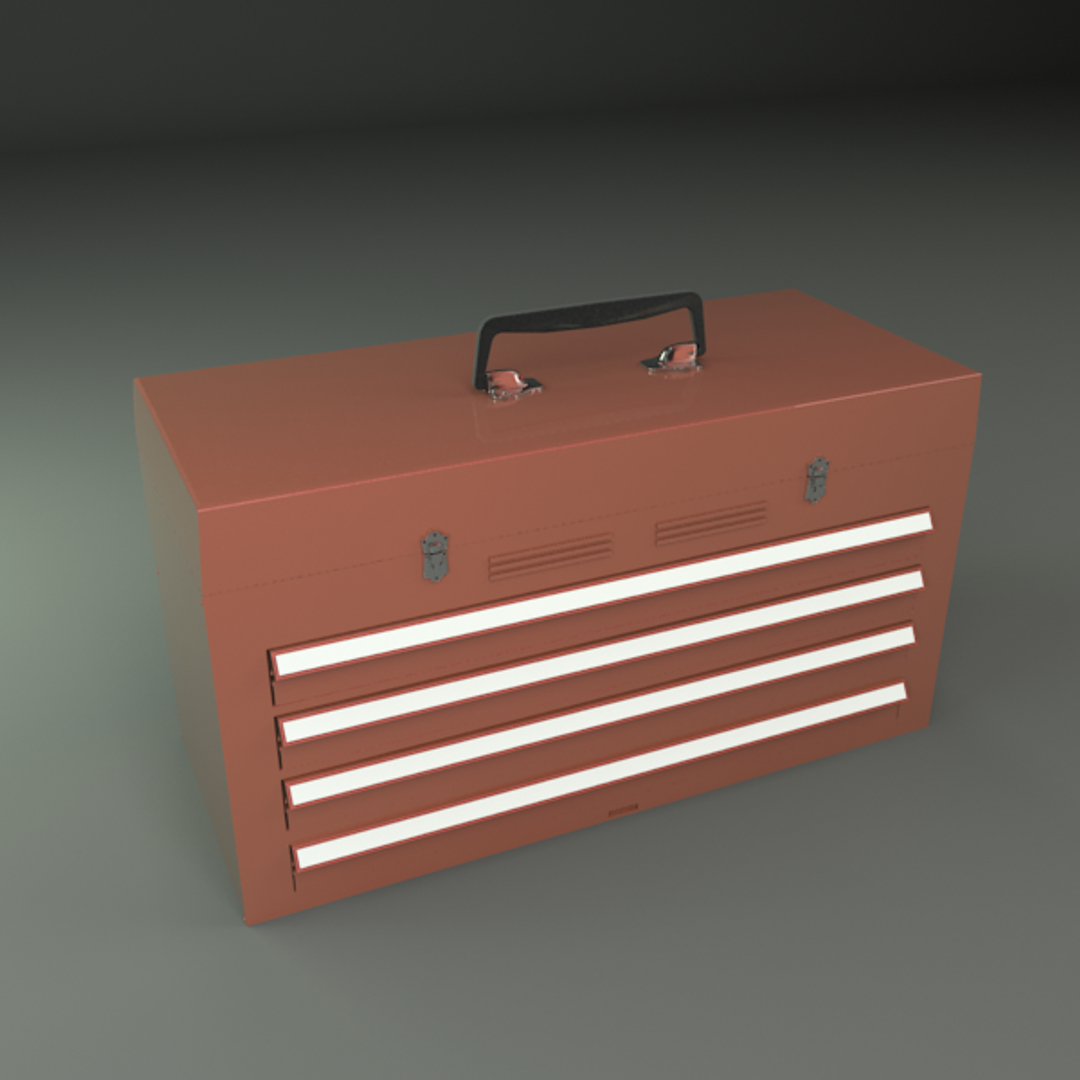 3d Mechanic Toolbox Model