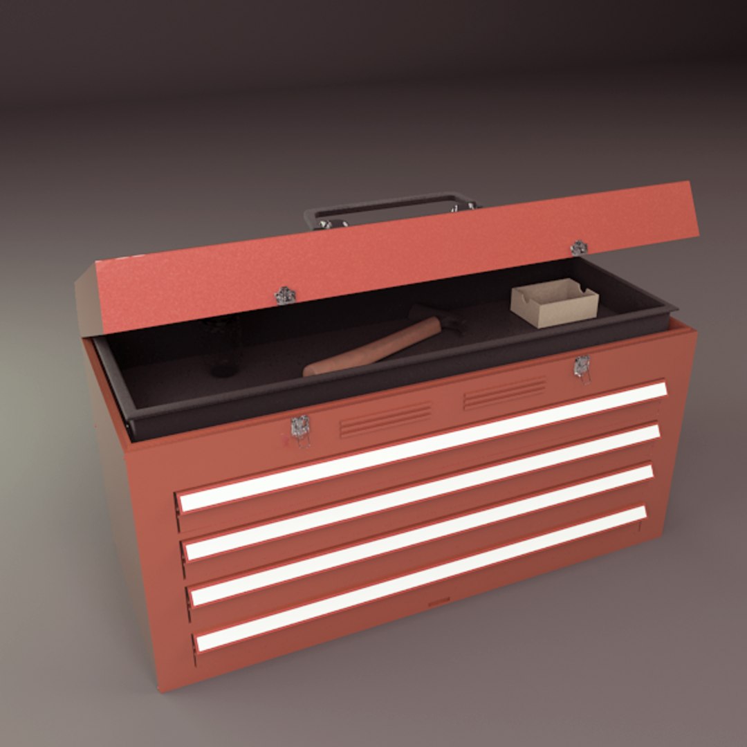 3d Mechanic Toolbox Model