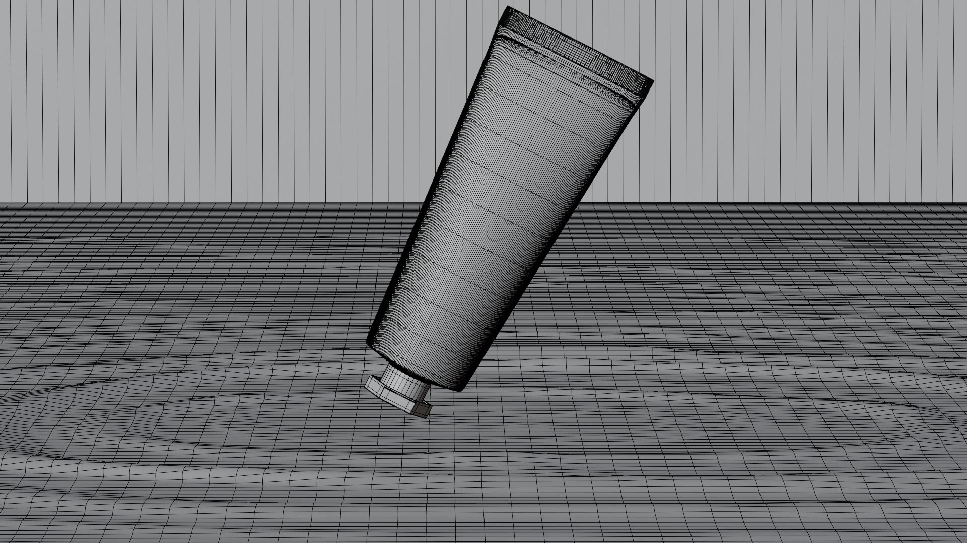 3D Cosmetic Tube With Water Reflection - TurboSquid 2193523