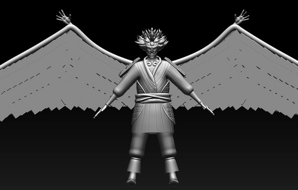 Sasuke complete susanoo 3D model - TurboSquid 1693376
