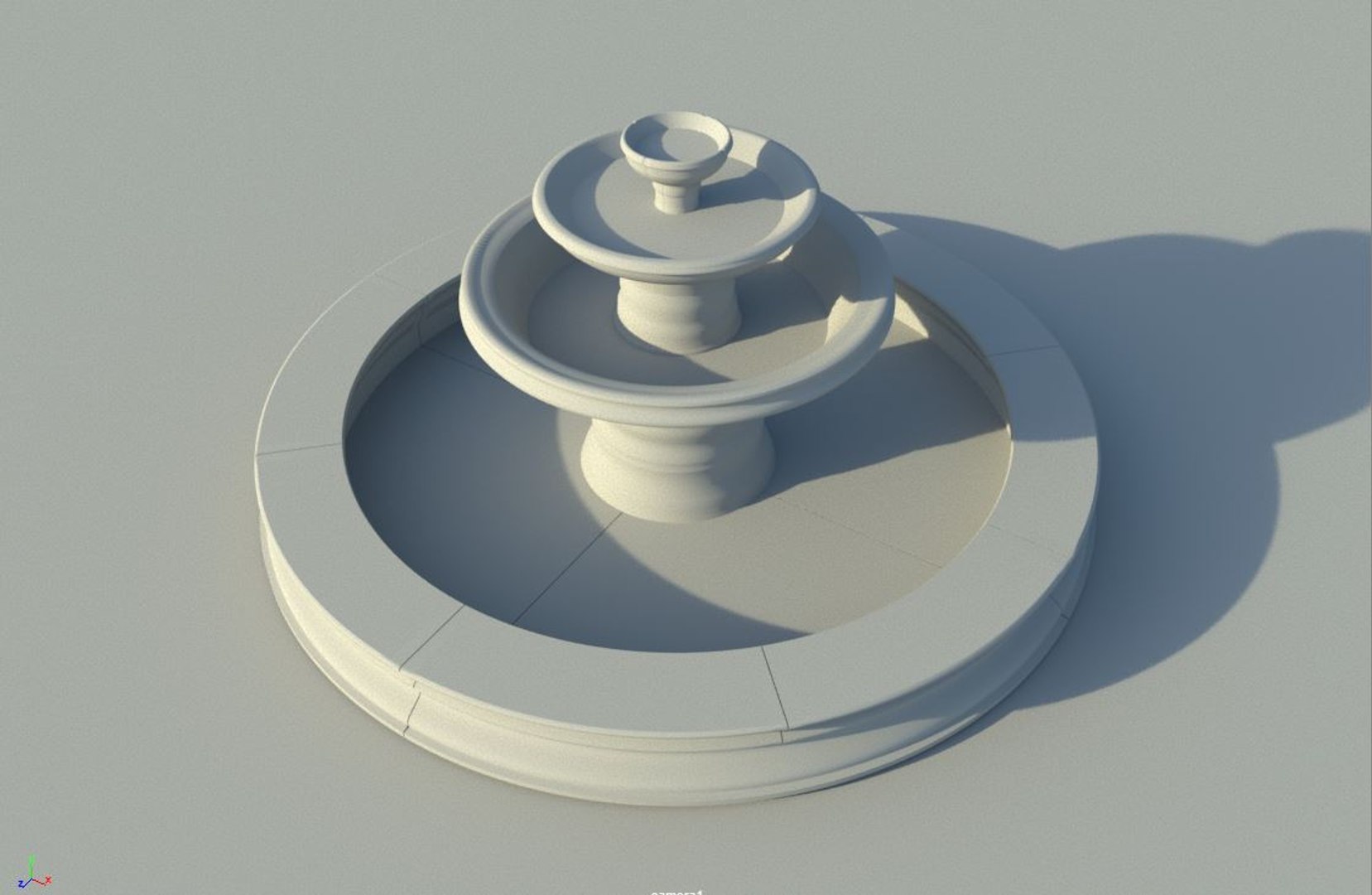 3D Water Fountain Model - TurboSquid 1512640