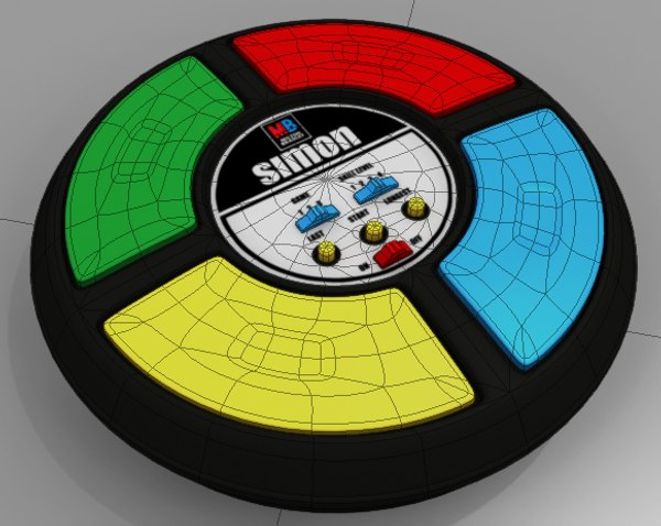 toy simon 3d model