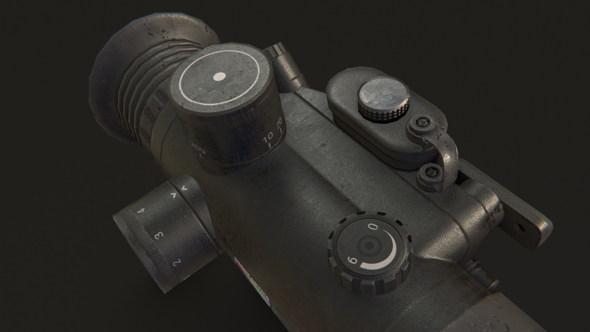 3D Night Vision Scope Model - TurboSquid 1516965