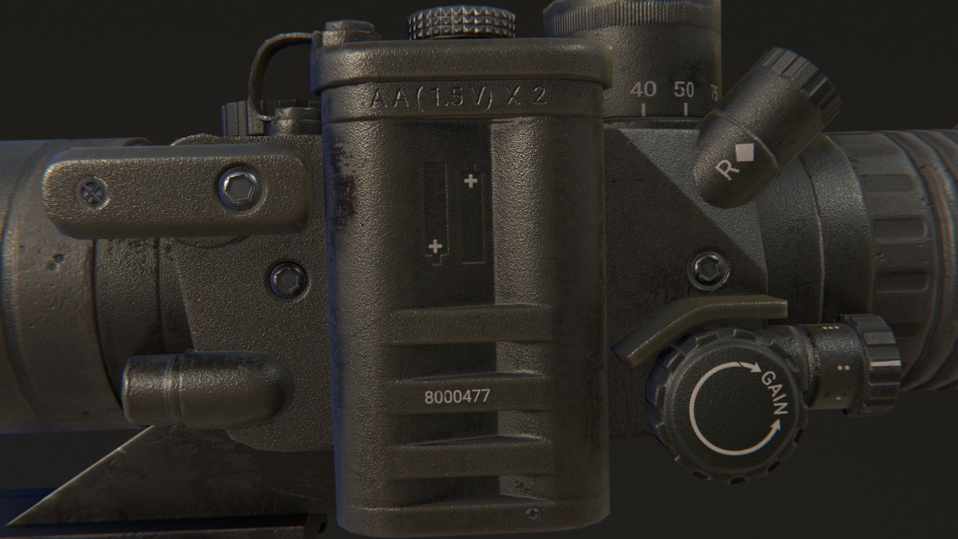 3D Night Vision Scope Model - TurboSquid 1516965