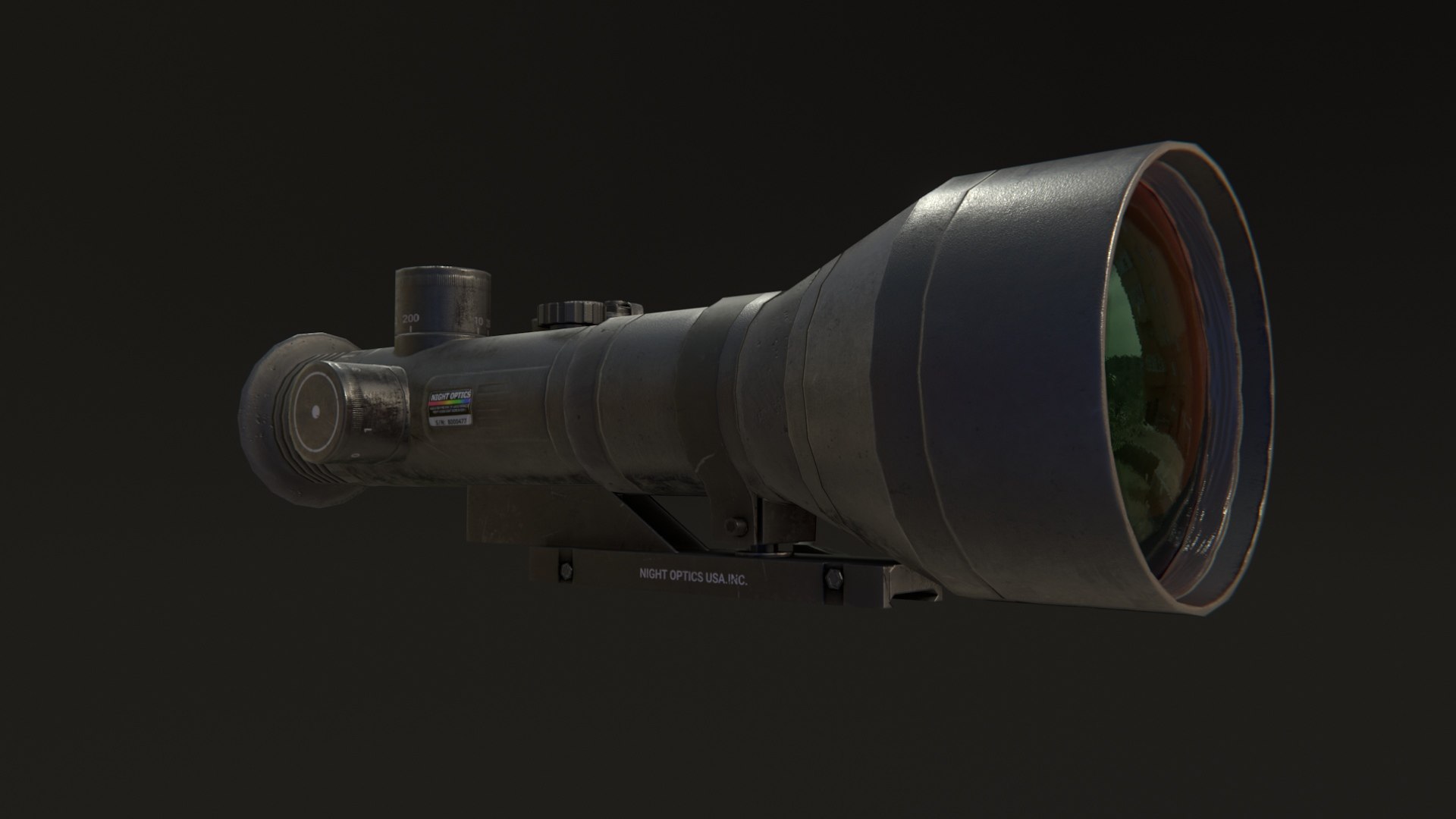 3D Night Vision Scope Model - TurboSquid 1516965