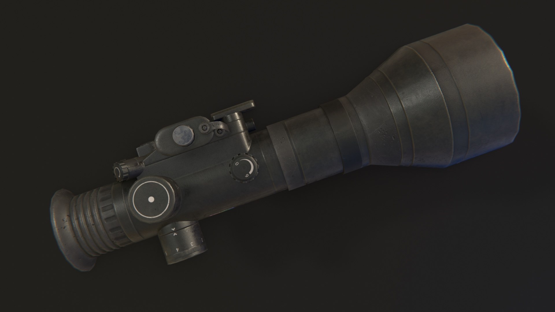3D Night Vision Scope Model - TurboSquid 1516965