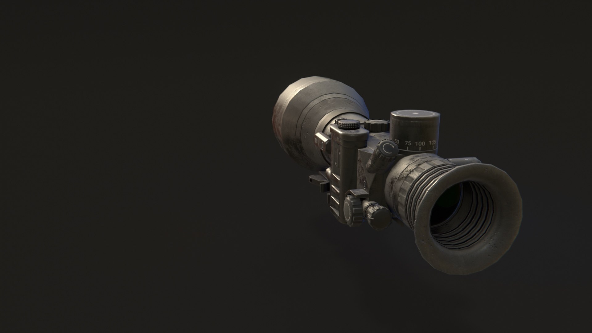 3D Night Vision Scope Model - TurboSquid 1516965