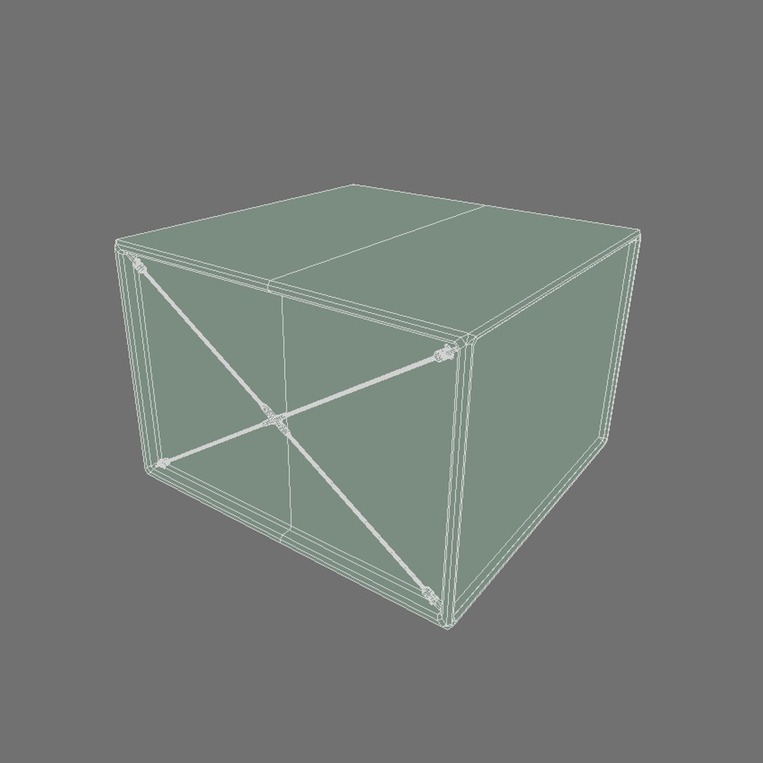 3d military crate explosive model