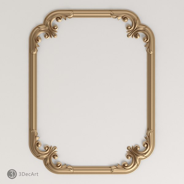 decorative frames 3d max