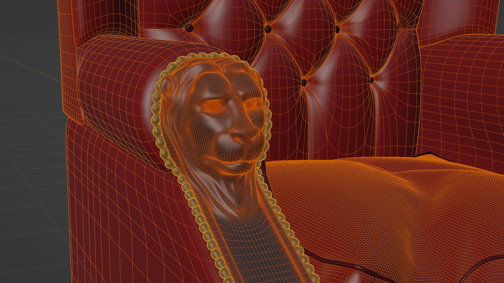 Morpheus Armchair Scene 3D - TurboSquid 1984753