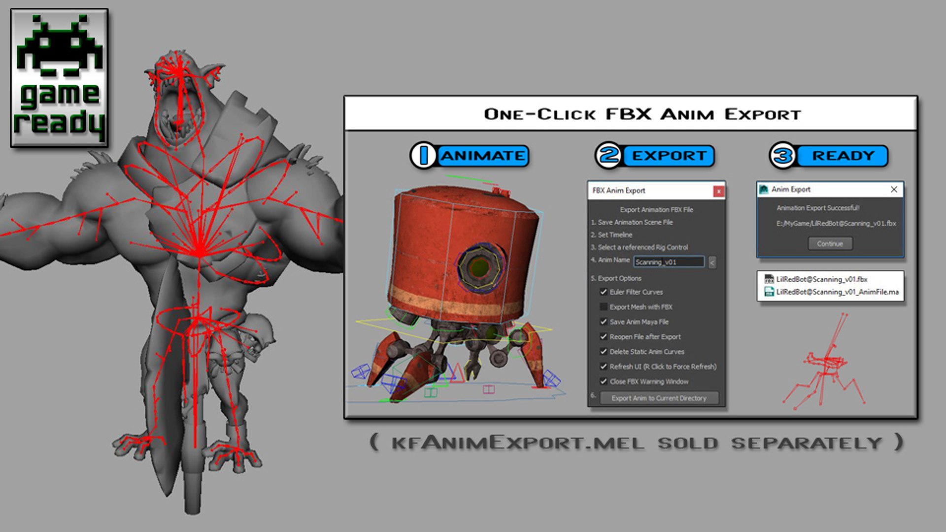 Rig 2014 Animation 3d Model