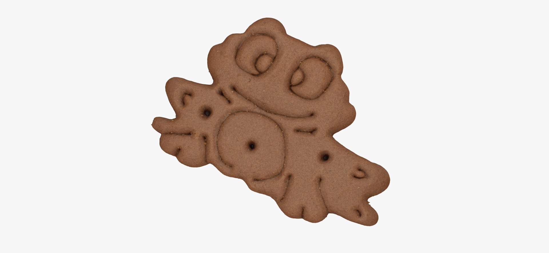 Cocoa Frog Cookie 01 3D - TurboSquid 1706237