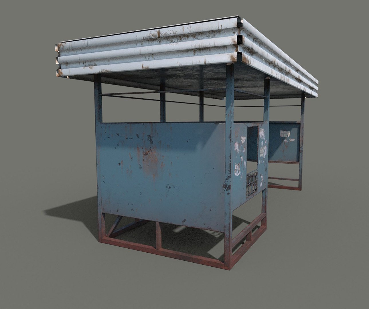 Bus Stop 3D Model - TurboSquid 1626440