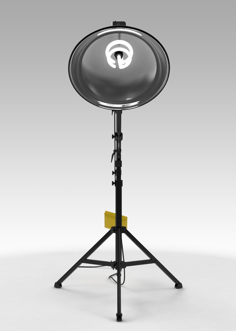 Photography light stand 3D - TurboSquid 1529815