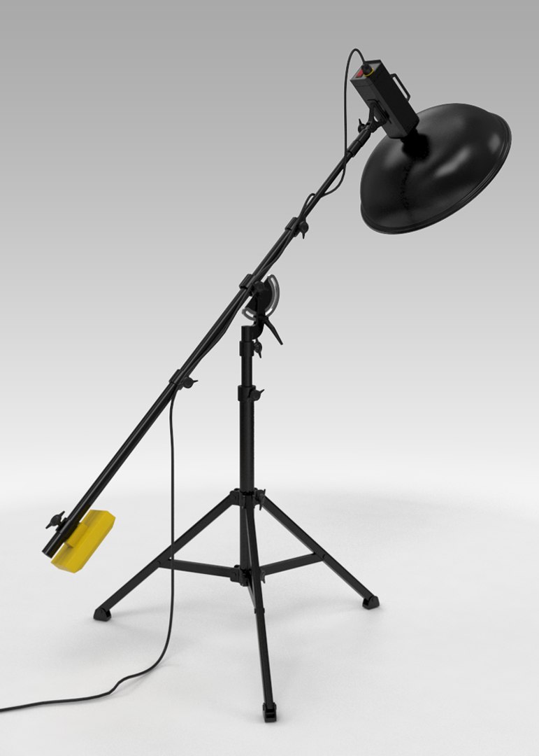 Photography light stand 3D - TurboSquid 1529815