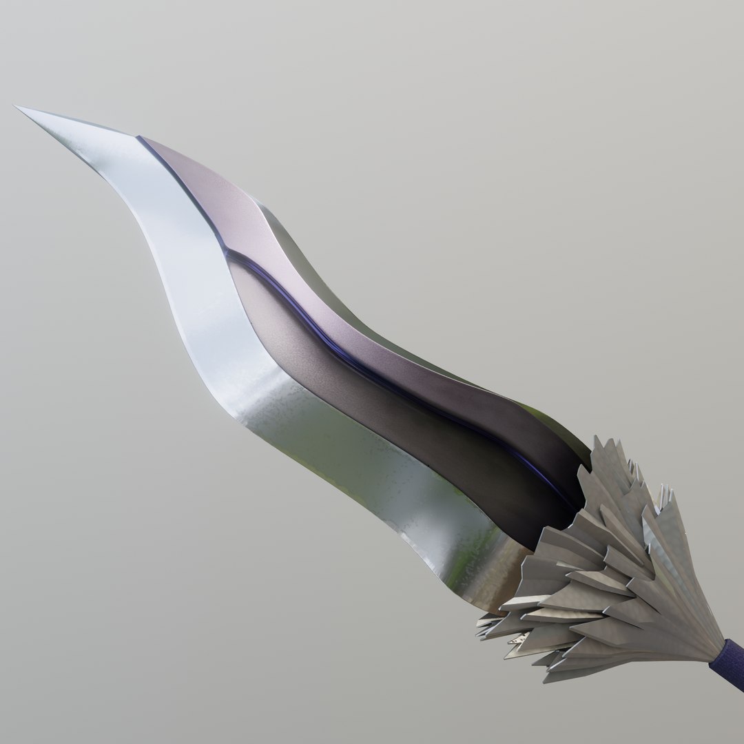 Knife Seven Deadly Sins 3D Model - TurboSquid 1539684