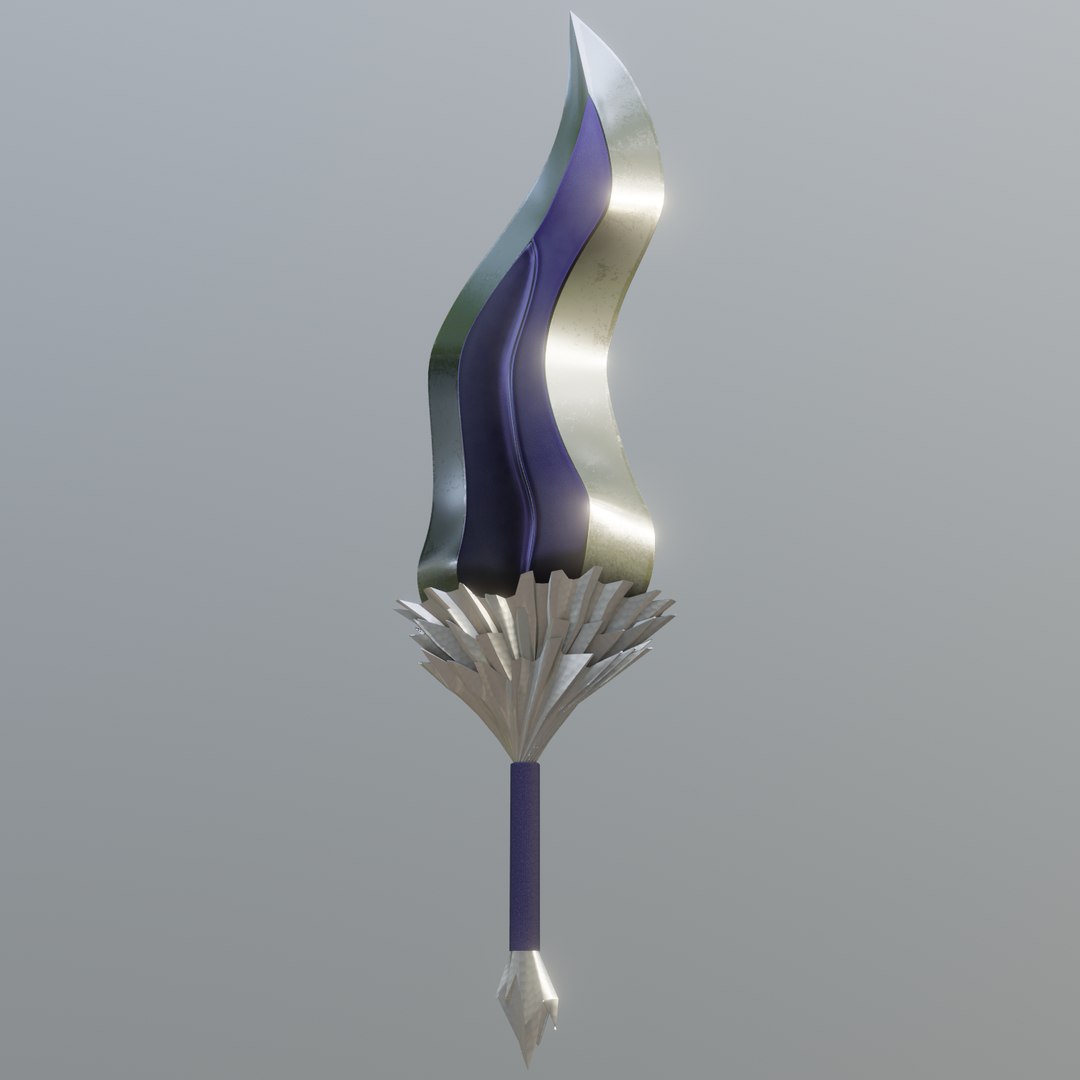 Knife Seven Deadly Sins 3D Model - TurboSquid 1539684