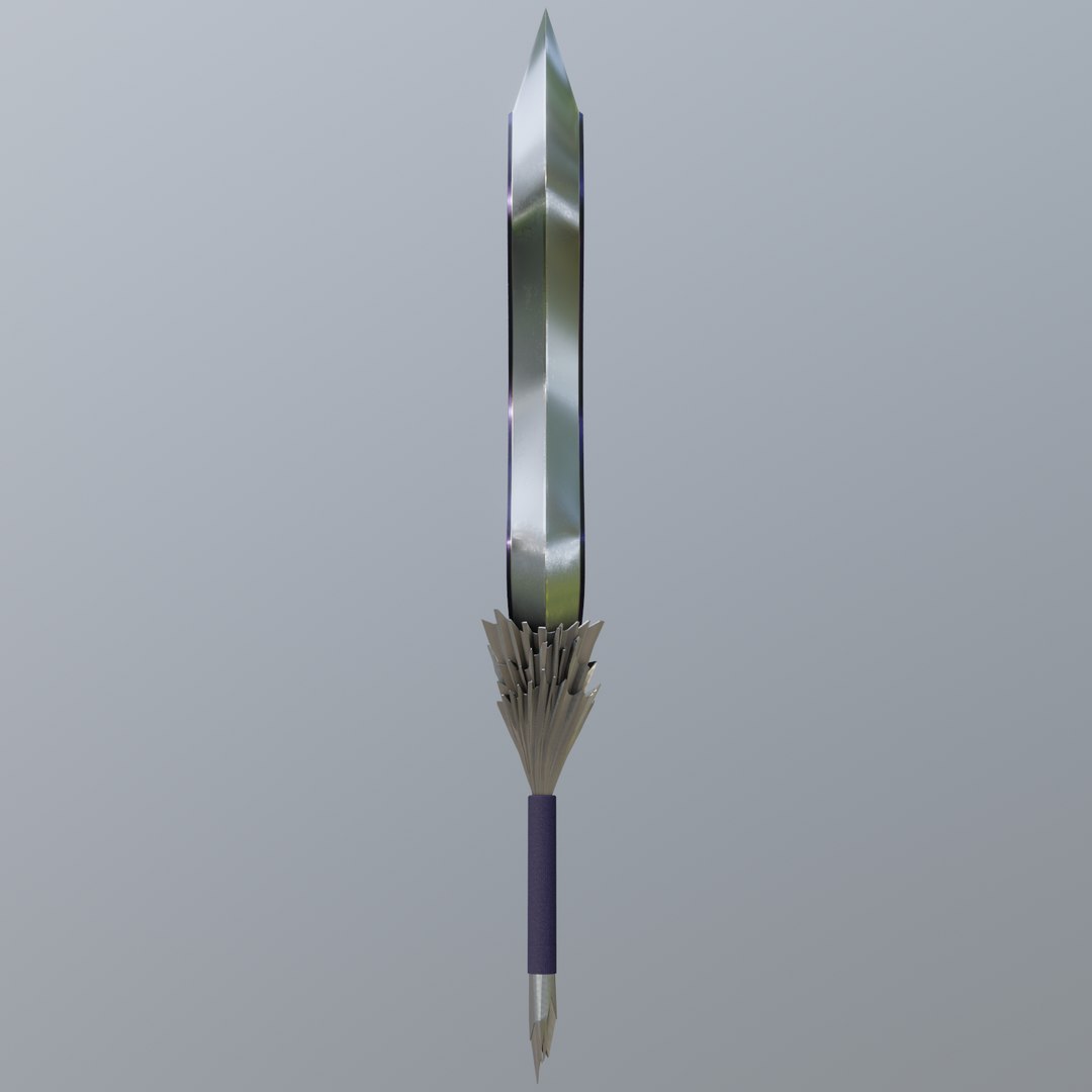 Knife Seven Deadly Sins 3D Model - TurboSquid 1539684
