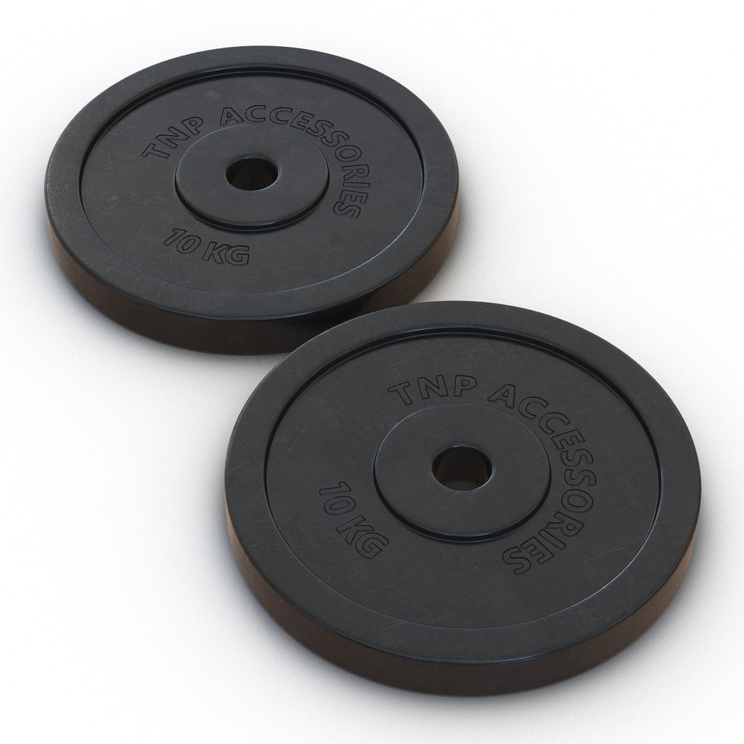3d Model Barbell Plates