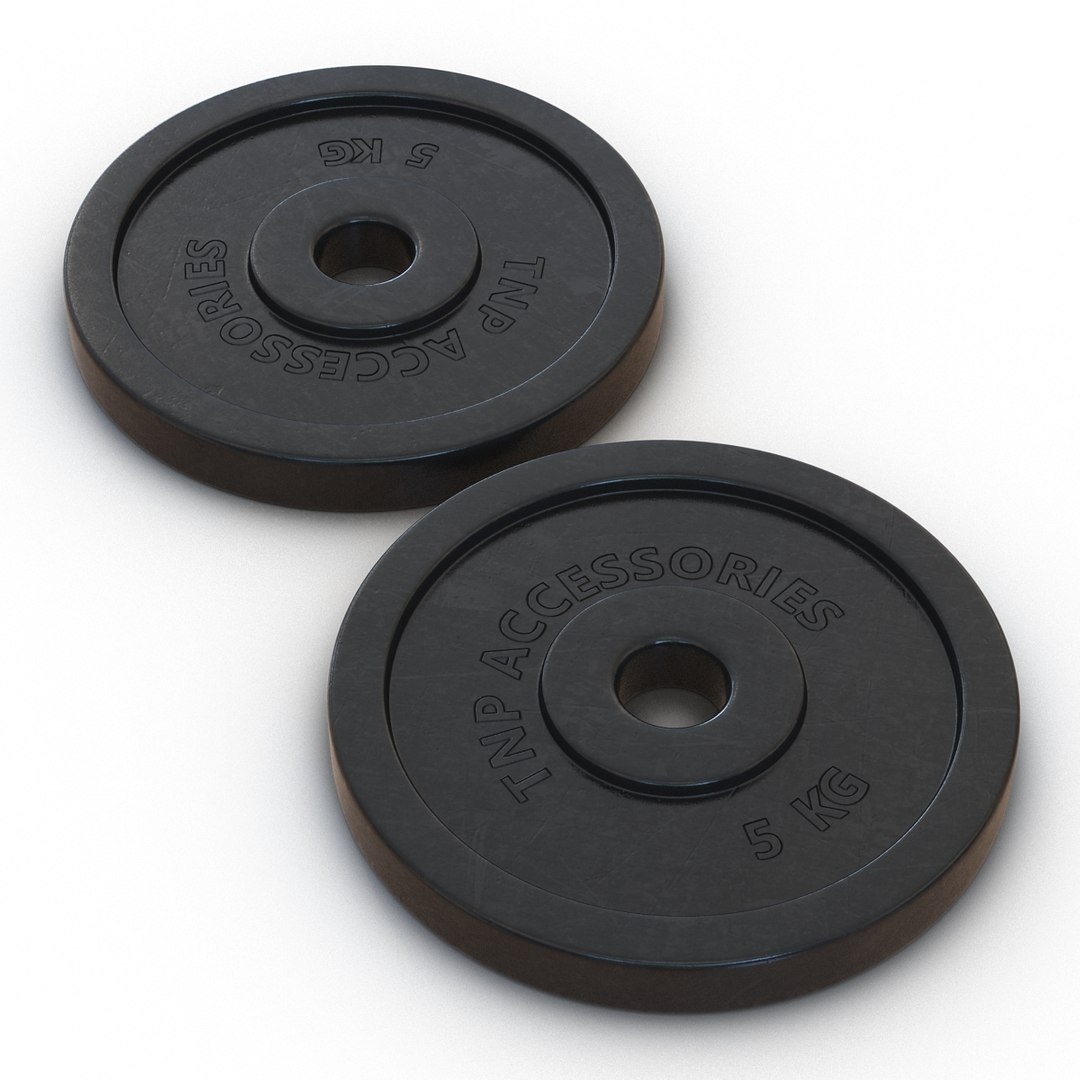 3d Model Barbell Plates