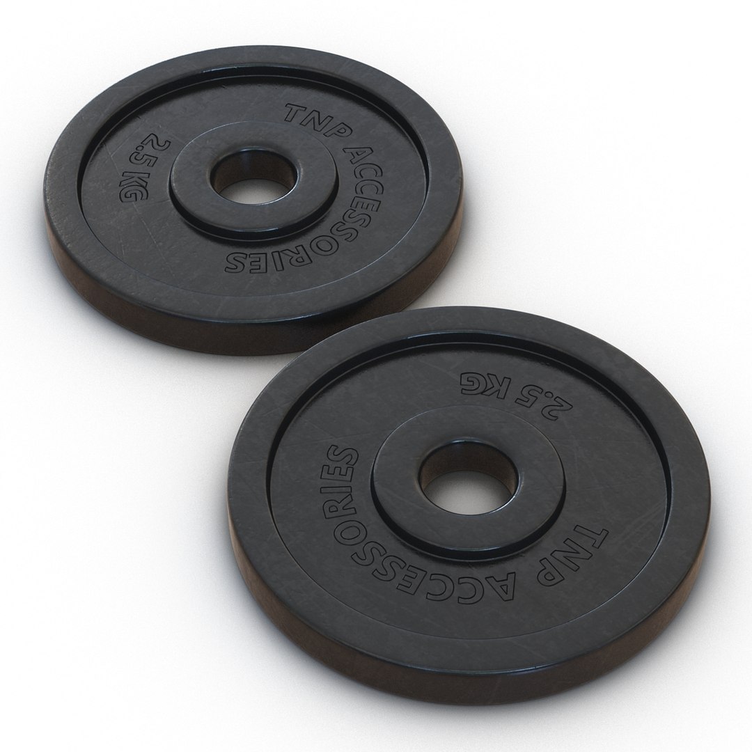 3d Model Barbell Plates