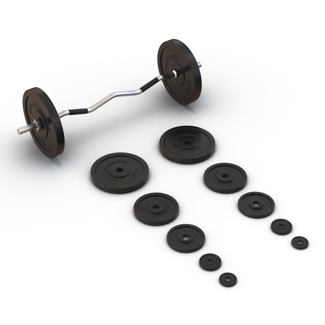 3d Model Barbell Plates