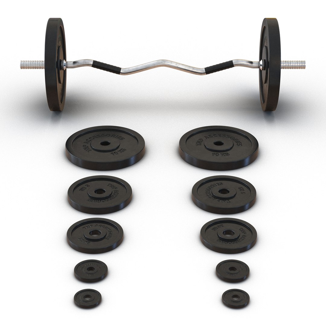 3d Model Barbell Plates