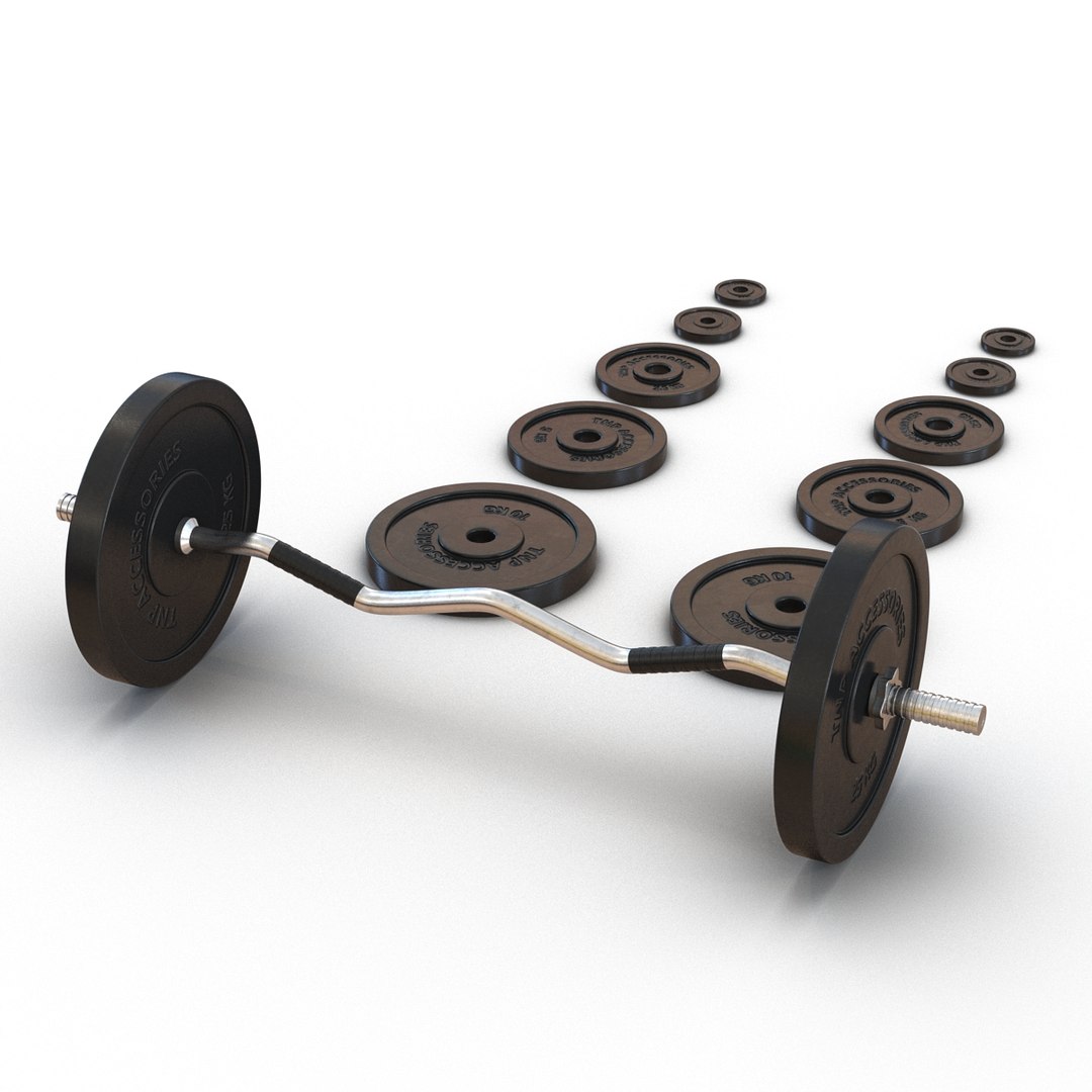 3d Model Barbell Plates