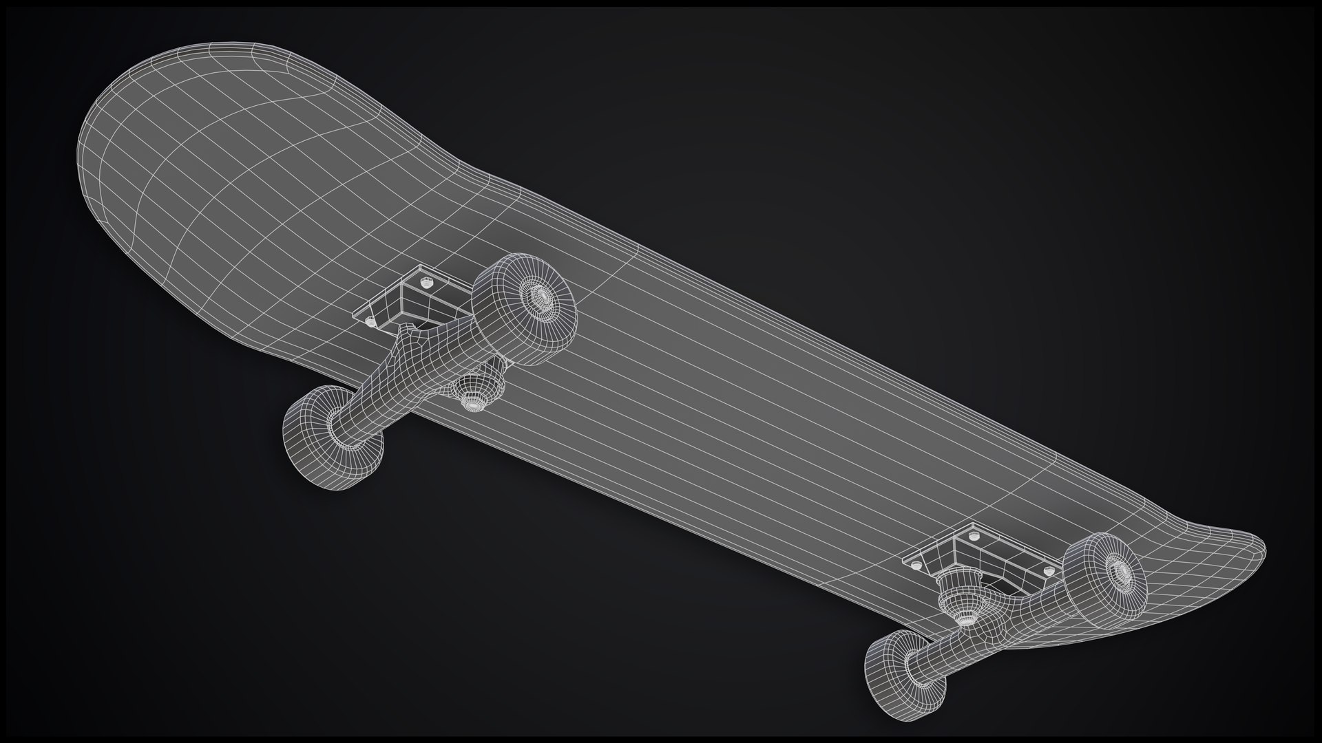 3D Skateboard Model - TurboSquid 2216579