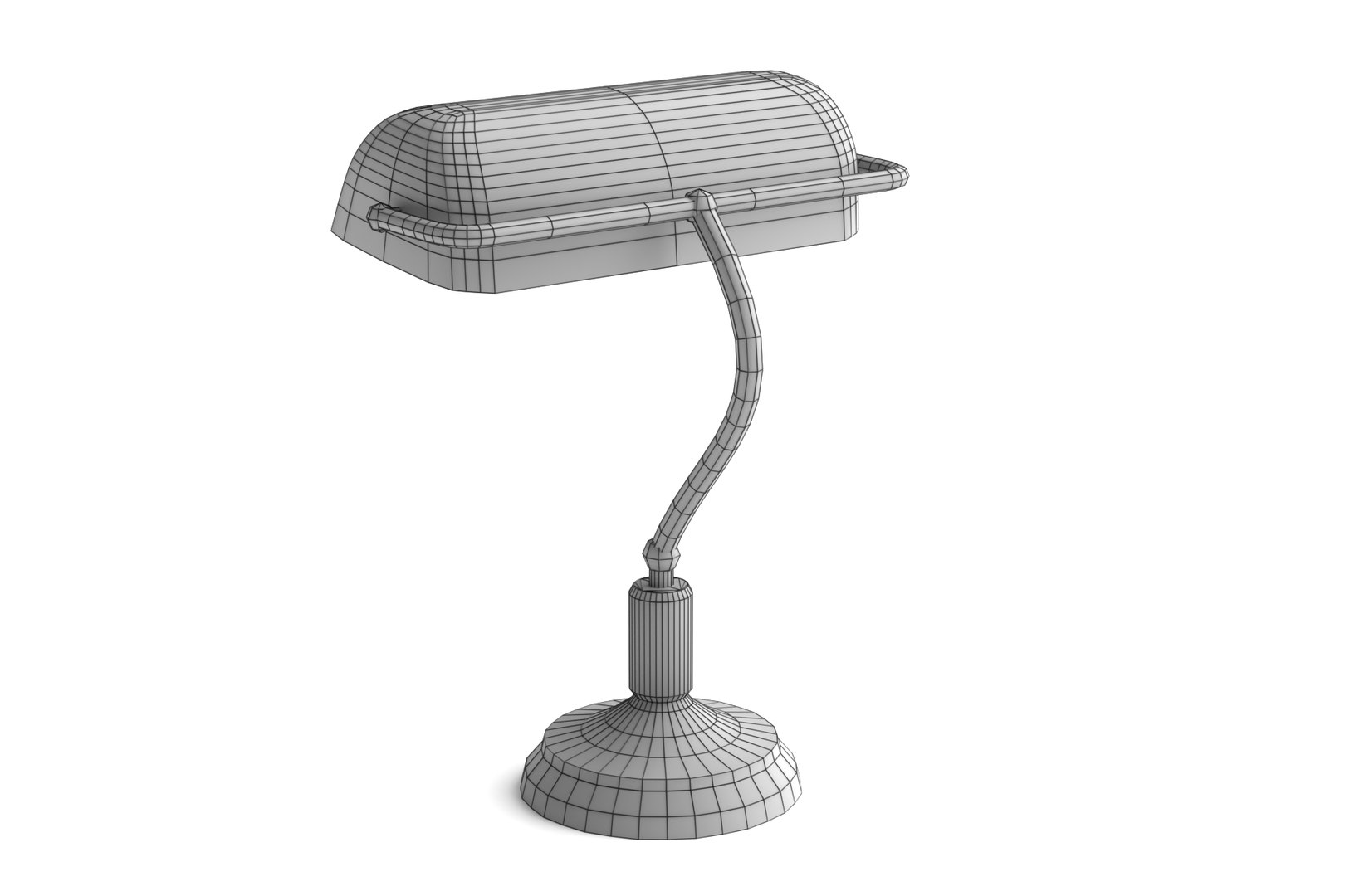 Free Vintage Desk Lamp 3D Model - TurboSquid 1908153
