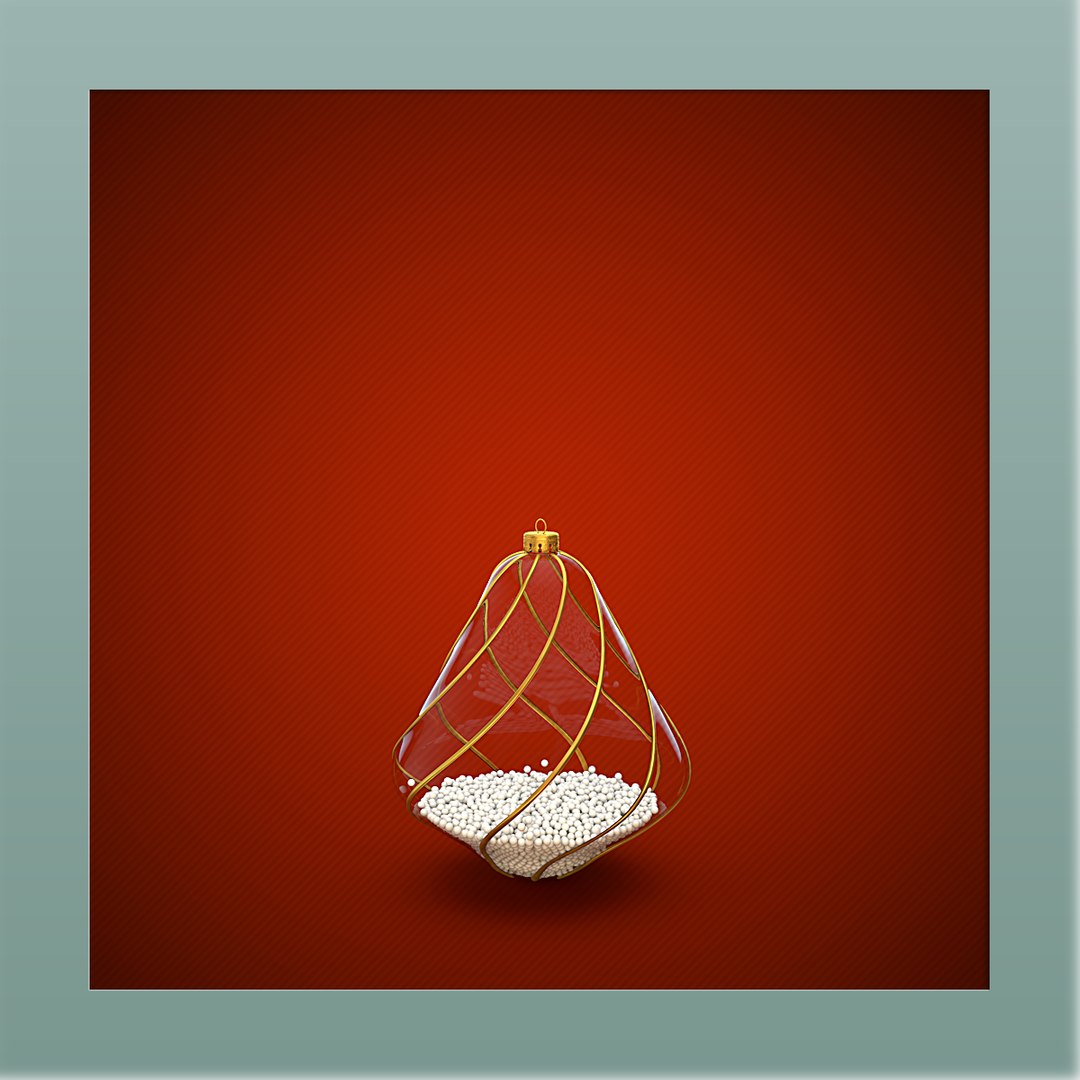 light snow 3d c4d