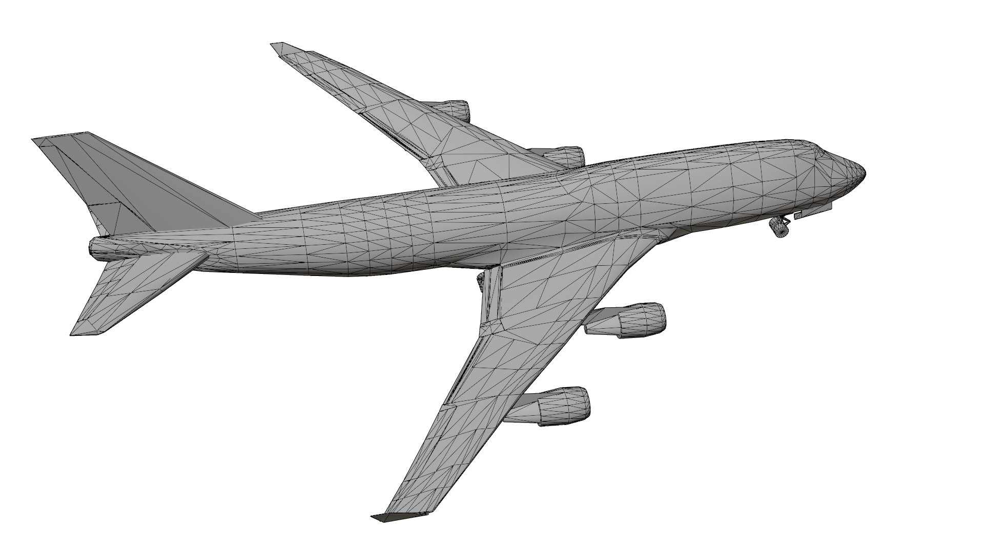 Boeing 747-400 Model - TurboSquid 2313536